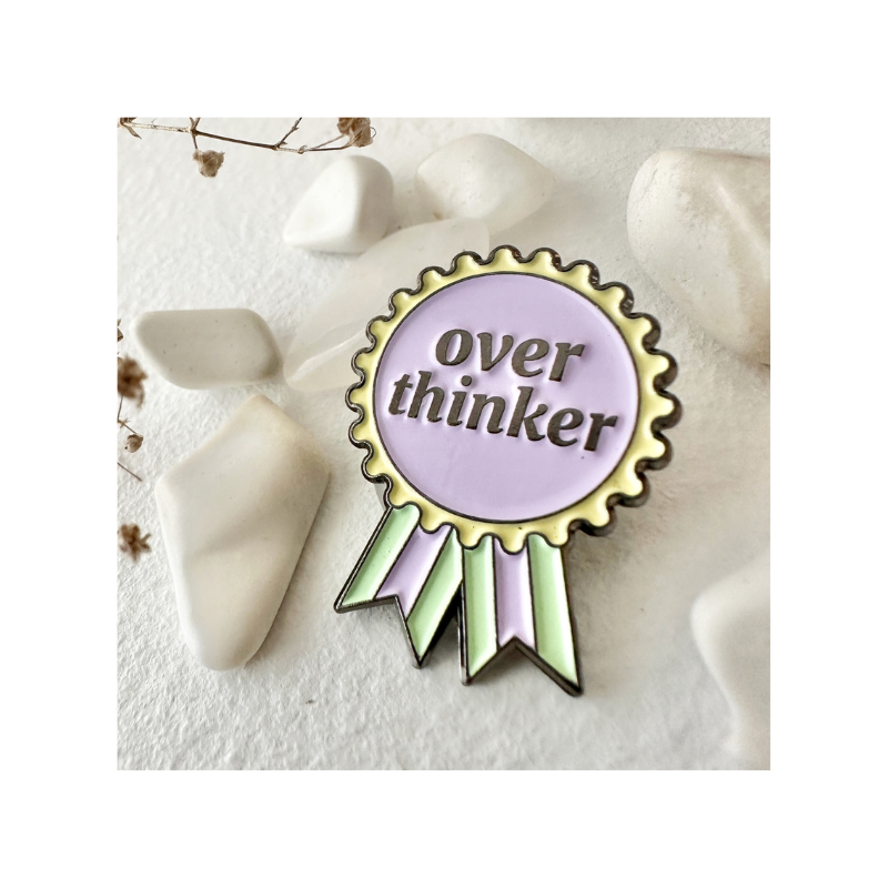 PIKA Enamel Pin "Rumination" Overthinker Award – The Art of Home